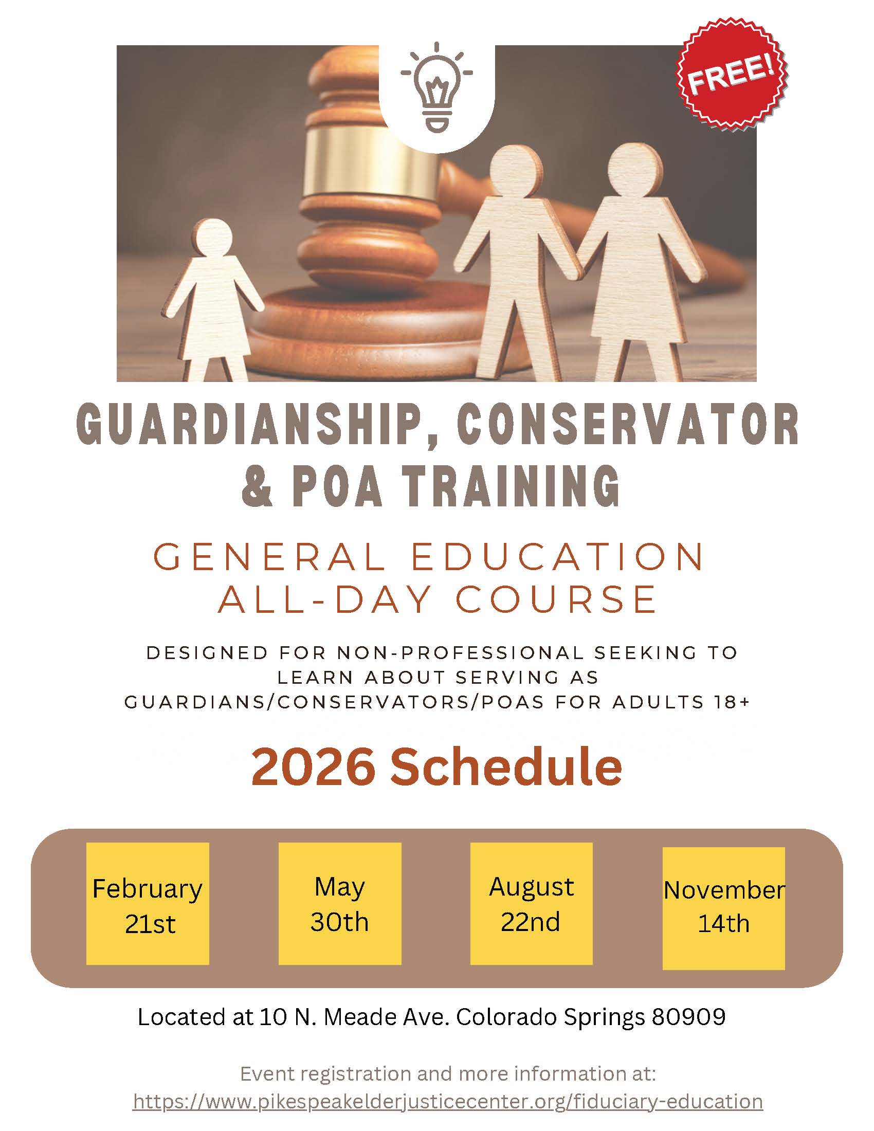 Guardianship, Conservatorship, and POA Training for Non-Professionals ...